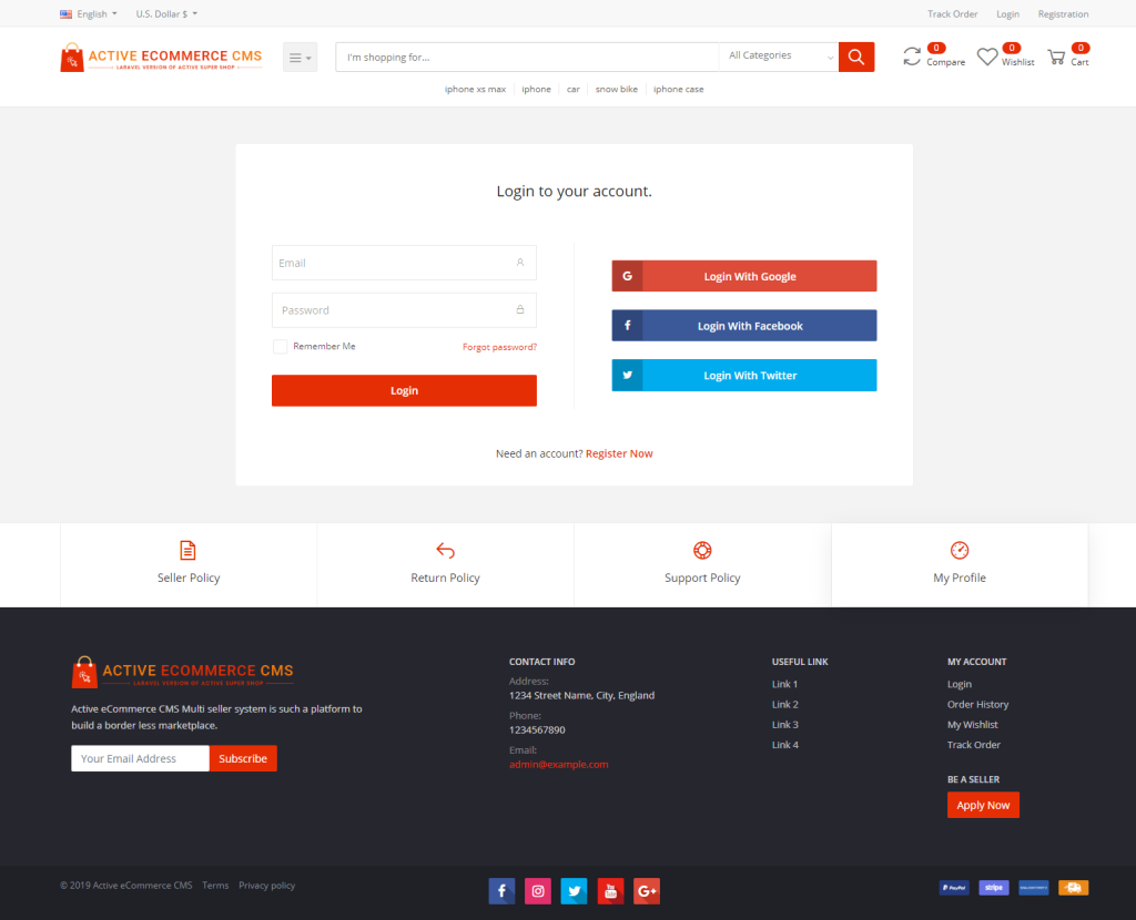 Site Ecommerce Clé en main (CMS) – SILVERTECH TECHNOLOGIES