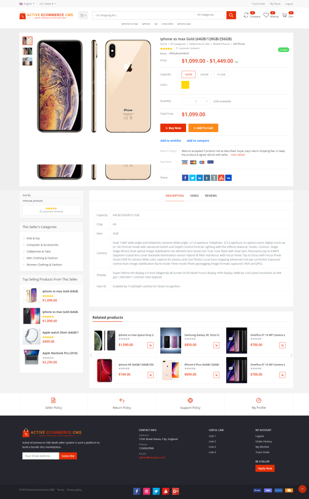 Site Ecommerce Clé en main (CMS) – SILVERTECH TECHNOLOGIES